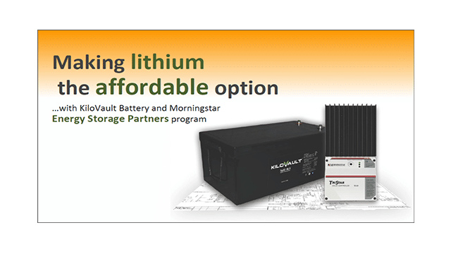 Making lithium the affordable option with KiloVault Battery and ...