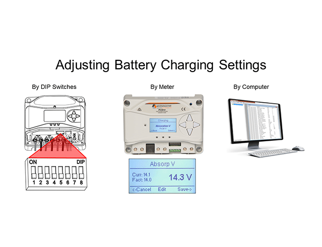 Adjusting Charge Controller Settings to Battery Manufacturer ...