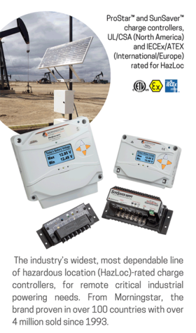 Solar Power for the Digital Oilfield - Morningstar Corporation